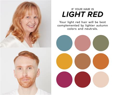 Colours That Suit Redheads