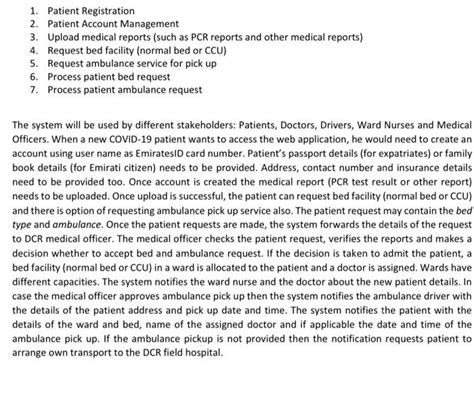 Solved Create An Activity Diagram By Using UML Describing Chegg Com