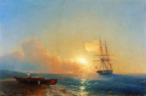 Иван Константинович Айвазовский | Ship paintings, Russian painting ...