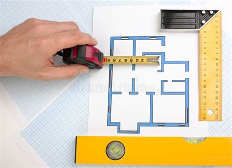 Development Drawings Stock Image Image Of Level Measuring 132932279