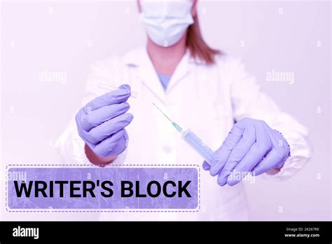 Inspiration Showing Sign Writer S Block Business Showcase Condition Of Being Unable To Think Of