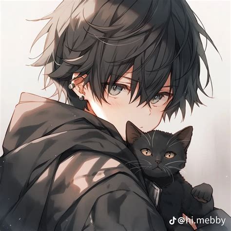 Black Cat Black Cat Anime Anime Cat Boy Cute Anime Guys