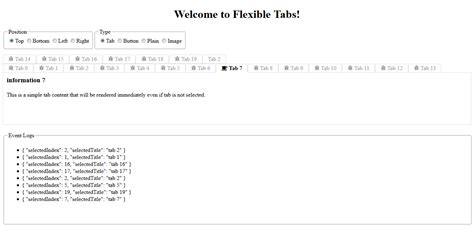 github msalehisedeh flexible tabs angular 4 display a configurable