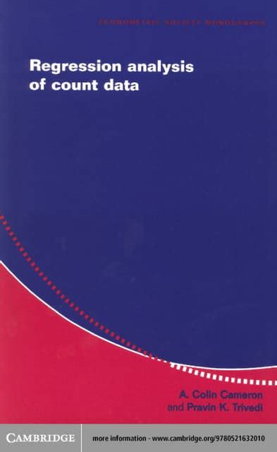 153929081 80951377 regression analysis of count data pdf