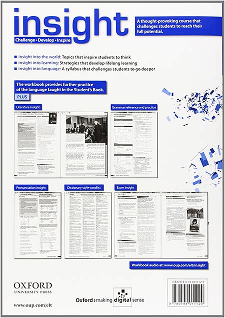 insight. Pre-Intermediate - Workbook - Jayne Wildman, Mike Sayer ...