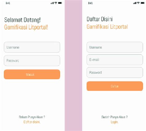 Login Page This Product Is Based On Developing Android Applications And