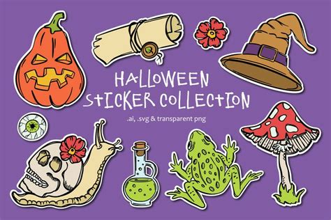 HALLOWEEN STICKER PACK 2213901