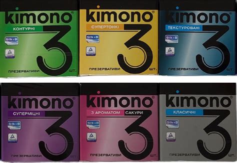 ᐉ Презервативы Kimono 6 уп. по 3 шт.(00228715) • Купить в Киеве ...