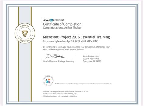 aniket thakur on linkedin microsoftproject