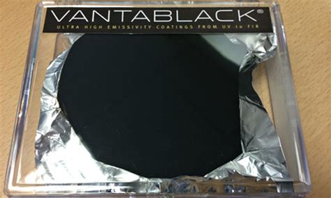 Vantablack Uk Firm Shows Off Worlds Darkest Material Nbc News