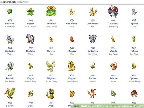 How To Get Shiny Pokémon In Pokémon X And Y 4 Steps