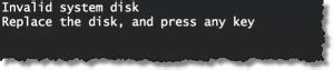 How Do I Fix Invalid System Disk Error Ask Leo