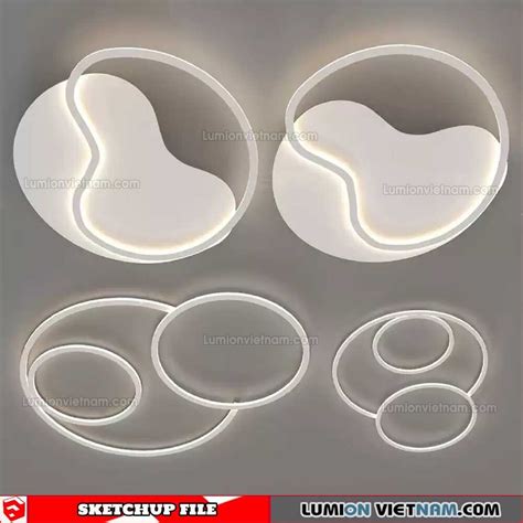 230705 Ceiling Light Sketchup 3d Models