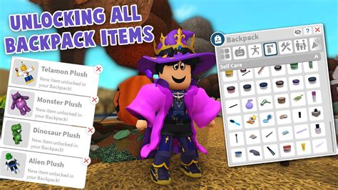 Unlocking Everything In My Bloxburg Backpack Why Did I Do This Youtube