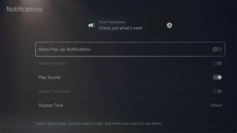 How To Turn Off Notifications PS5 YouTube