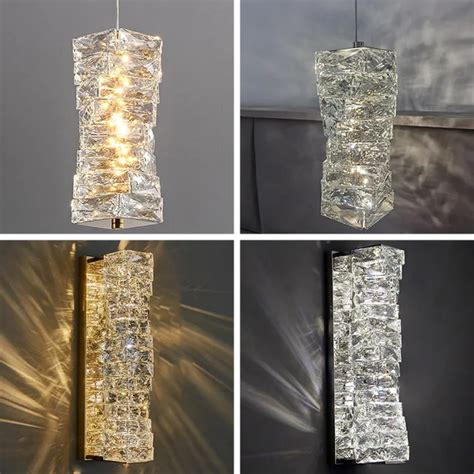 Modern Arany Króm Luxus Kristály Fali Lámpás Led Lámpa A Nappali
