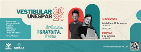 Unespar Divulga Locais De Prova Do Vestibular 2024