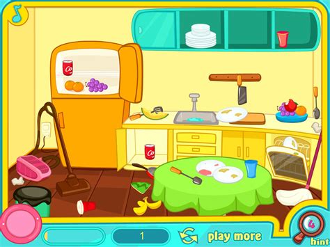 App Shopper Messy Kitchen Clean Up Games Games