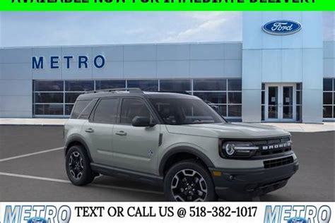 New Ford Bronco Sport For Sale In South Windsor Ct Edmunds