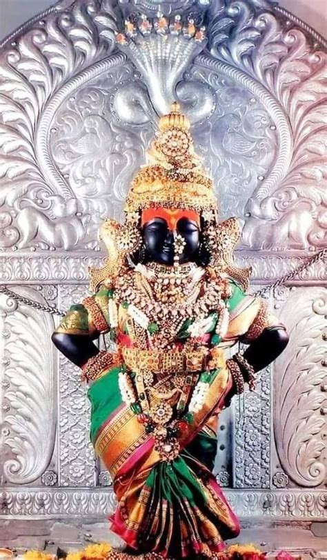 Goddess Rukmini Wife Of Lord Krishna At Pandharpur Lord Krishna