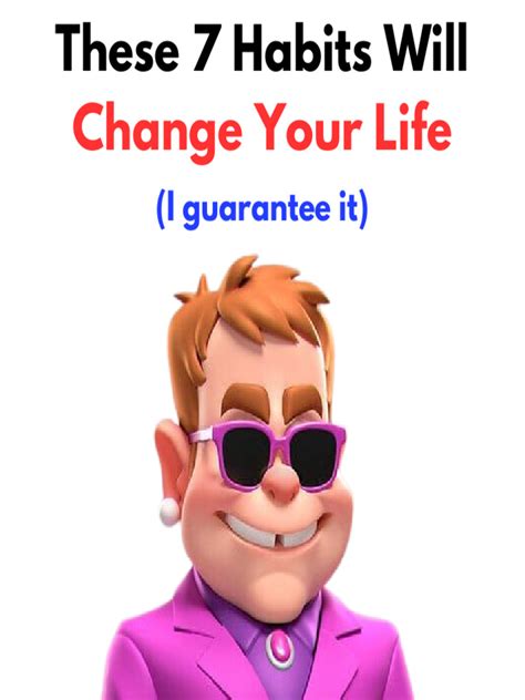 7 Habits Pdf Self Improvement