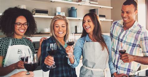 Cooking Class And Dinner New American Menu Chef Led Hands On In