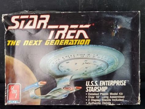 Star Trek The Next Generation Uss Enterprise Ncc 1701 D Franklin Mint