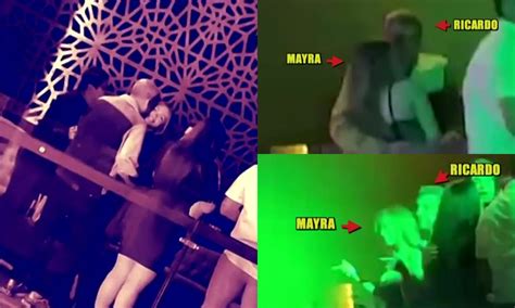 Más juntos que nunca Mayra Goñi y Ricardo Mendoza ya se lucen como