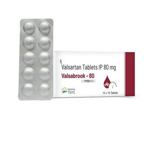 Valsartan 40 Mg Tablets At ₹ 120strip Sacubitrilvalsartan Tablets