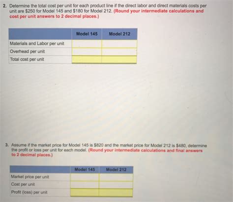 Solved Exercise Using Departmental Overhead Rates To Chegg