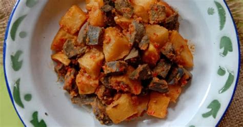Resep Sambel Goreng Kentang Ati Sapi Oleh Dapur Airin Cookpad