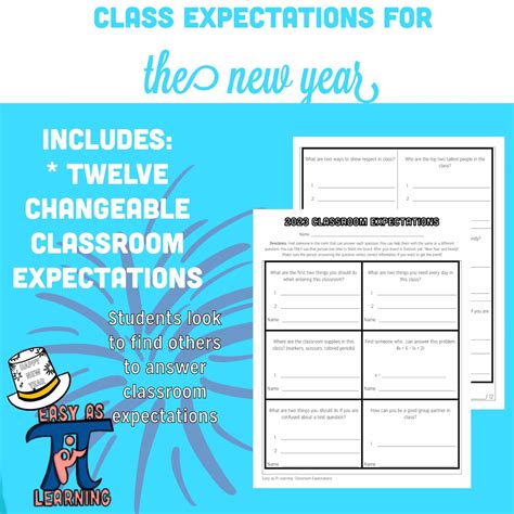 2023 Classroom Expectation Game — Easy As Pi Learning