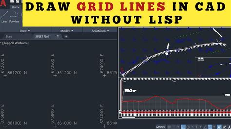 Add Grids On Survey Drawings In Cad Spot Grids Without Lisp In 2025