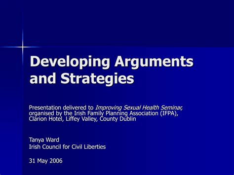 Ppt Promoting Sexual Health Rights Strategies And Advocacy