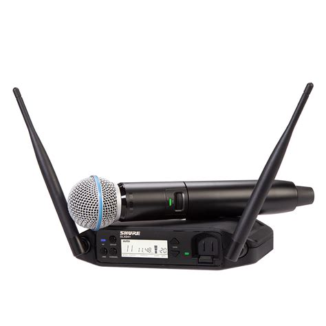 Shure Wireless Digital Handheld System GLXD2 Beta58 Mic GLXD4