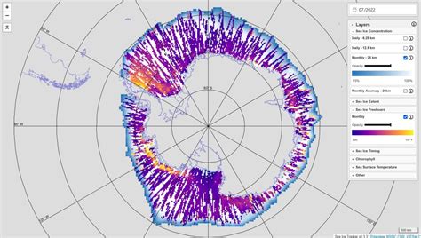 New Antarctic Map Builds On Forty Years Of Sea Ice Data Aapp
