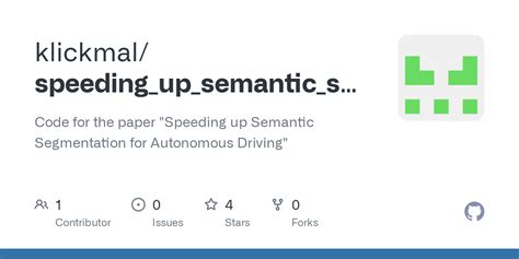 Github Klickmal Speeding Up Semantic Segmentation Code For The Paper