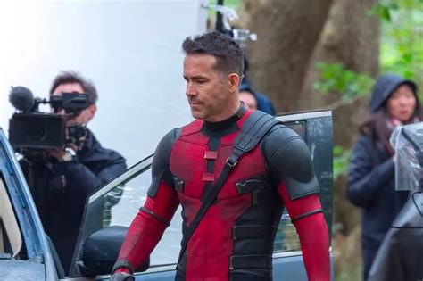Ryan Reynolds 46 Slips Back Into Deadpool Suit As He…