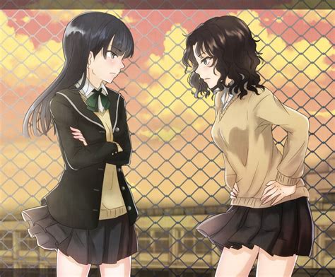 Ayatsuji Tsukasa And Tanamachi Kaoru Amagami Drawn By Himaneko Danbooru