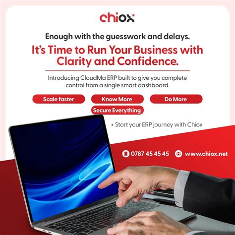Chiox Run Your Business Smarter With Cloudma Erp By Chiox 🚀 Say
