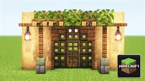 10 Stunning Minecraft Front Door Design Ideas Gamer Empire