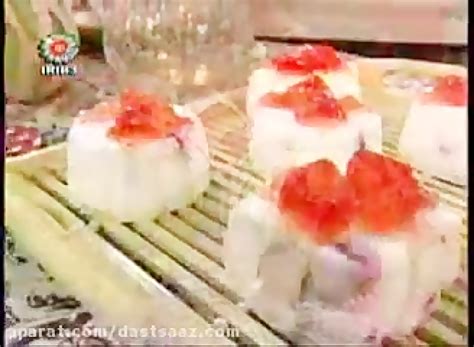 چیز کیک توت فرنگی با مرضیه جمشیدیان