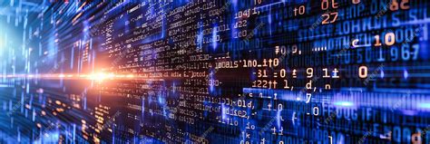 Premium Photo | Binary Codes in Cyberspace Abstract Representation of ...