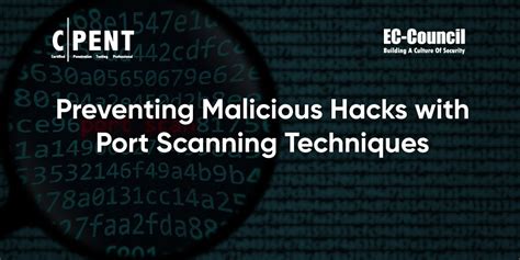 what are network ports and port scanning techniques ec council