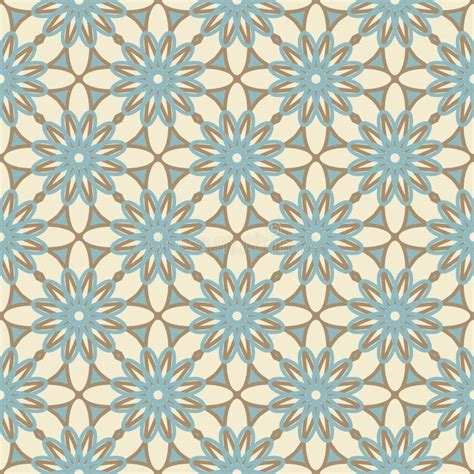 Seamless Spirograph Geometric Texture Background Pattern Stock Vector Illustration Of