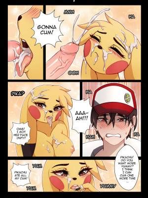 Trainer Red With Pikachu Pokemon Turtlessoul English Porn Comic