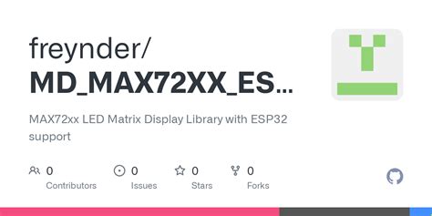 github freynder md max72xx esp32 max72xx led matrix display library