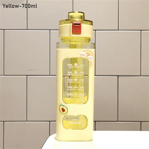 Yeya ถ้วยหัดดื่มกีฬาความจุขนาดใหญ่ถ้วยสี่เหลี่ยมสำหรับเด็กผู้หญิงนักเรียนมูลค่าสูงถ้วยพกพาสำหรับ