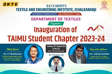 Ankush K On Linkedin Dkte Keynotespeaker Educationmatters Futureleaders Dkte Textile