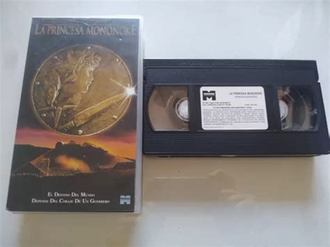 PRINZESSIN MONONOKE HAYAO Miyazaki Anime STUDIO GHIBLI VHS Spanisch T EUR
